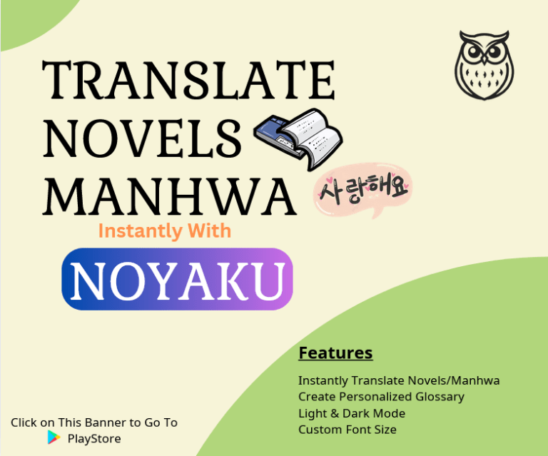 Noyaku: Translate Novels & Manhwa — DragneelClub